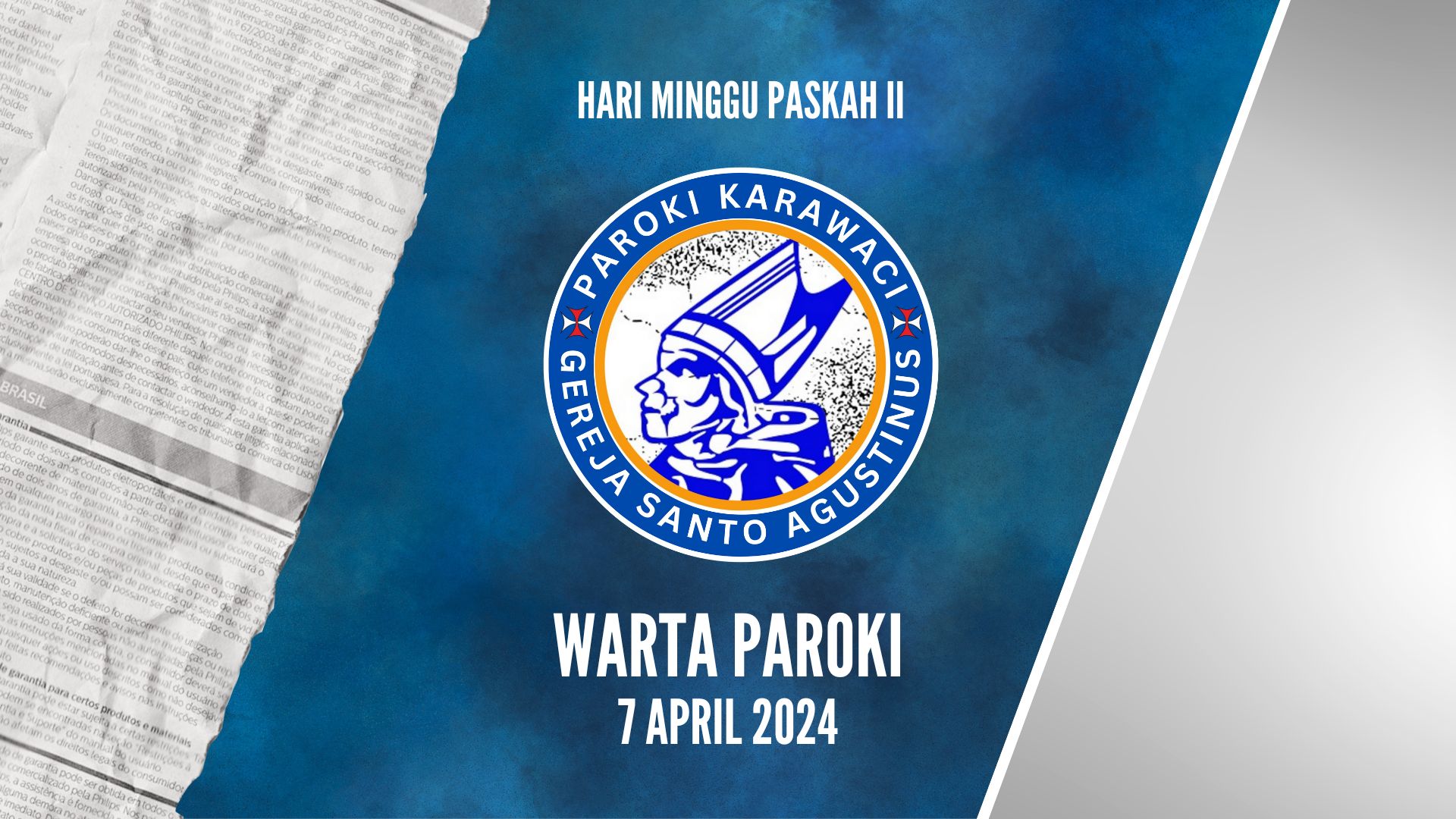 Paroki Karawaci Gereja St. Agustinus – Website Paroki Karawaci